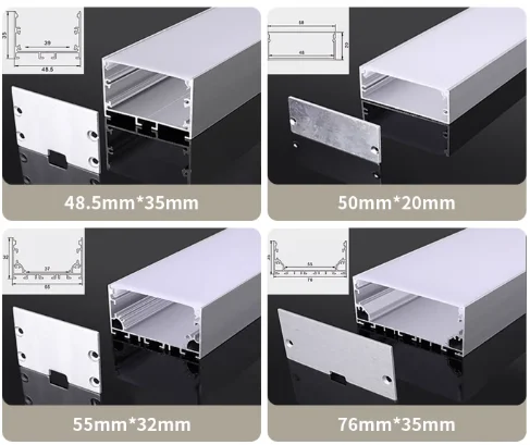 Wardrobe Lighting Recessed Curved Drywall Corner Channel For Led Strips ...