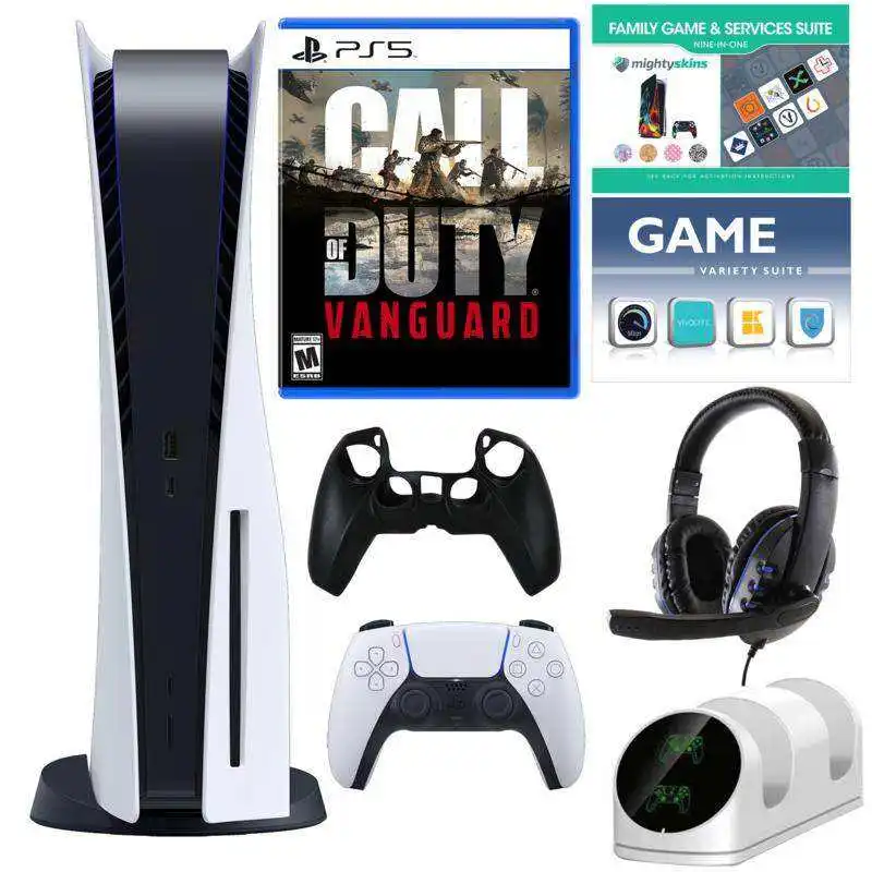 New For-sonys Ps5 Pro 1tb 825gb Game Consoles With 10 Games And Extra ...