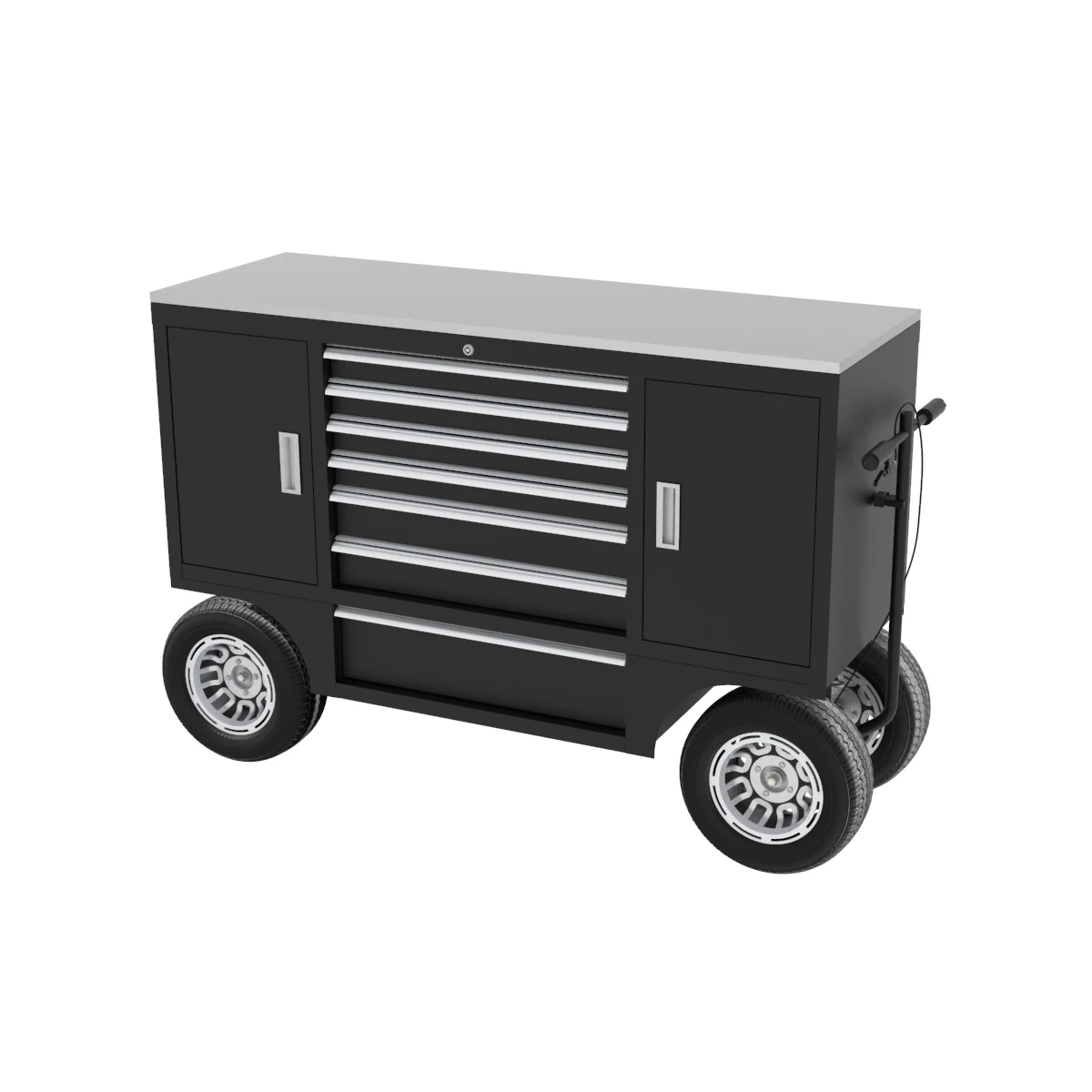 JZD Custom Pit Box - Portable Racing Toolbox for 2024