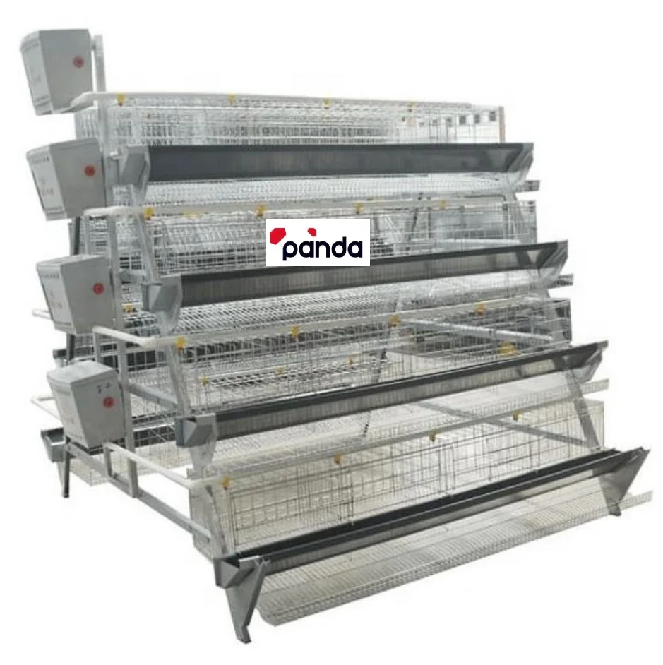 Poultry Farm Animal Cages Chicken Hens Breeding Laying Cage Equipment ...