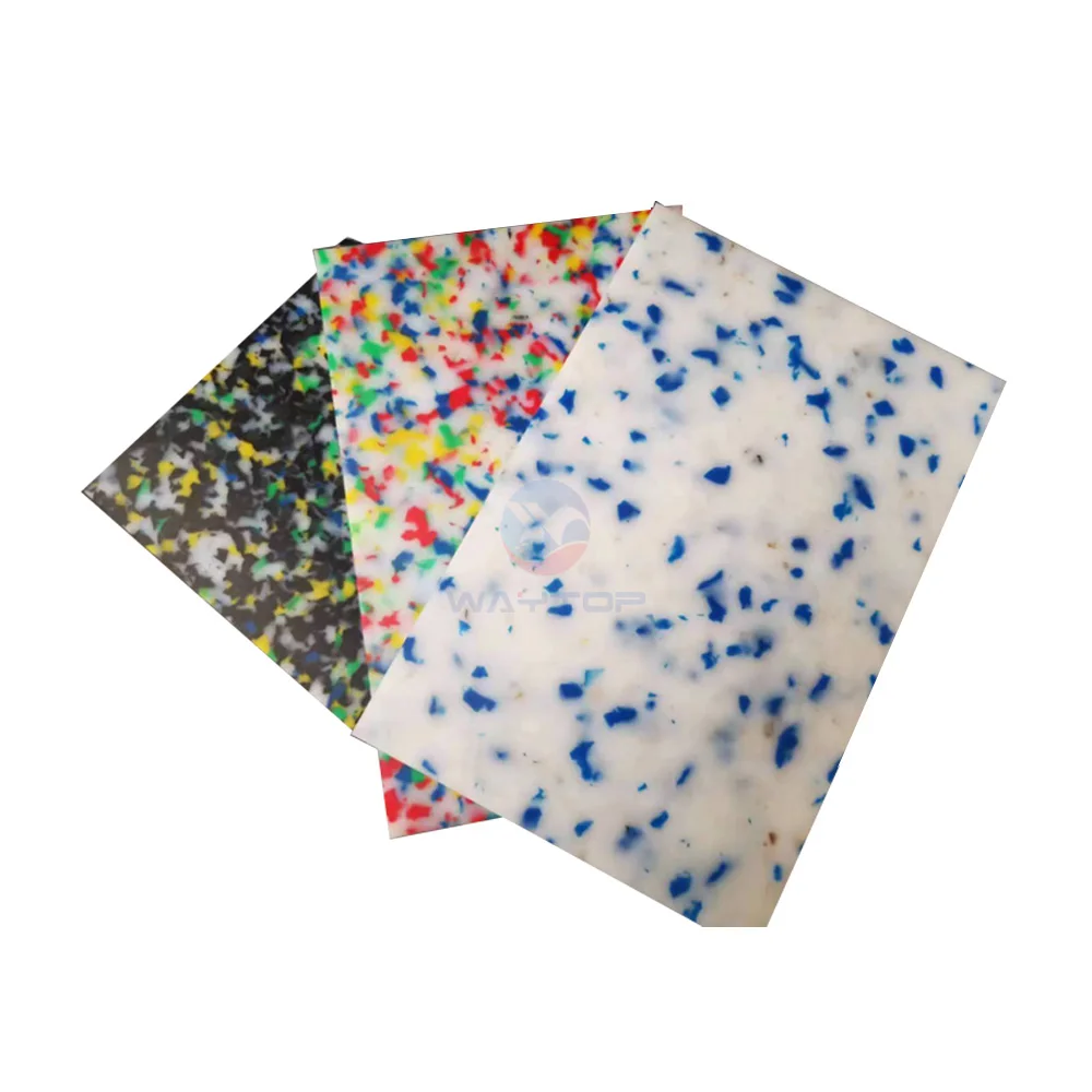 High Quality Density Polyethylene Multicolor Recycled Hdpe Sheet ...