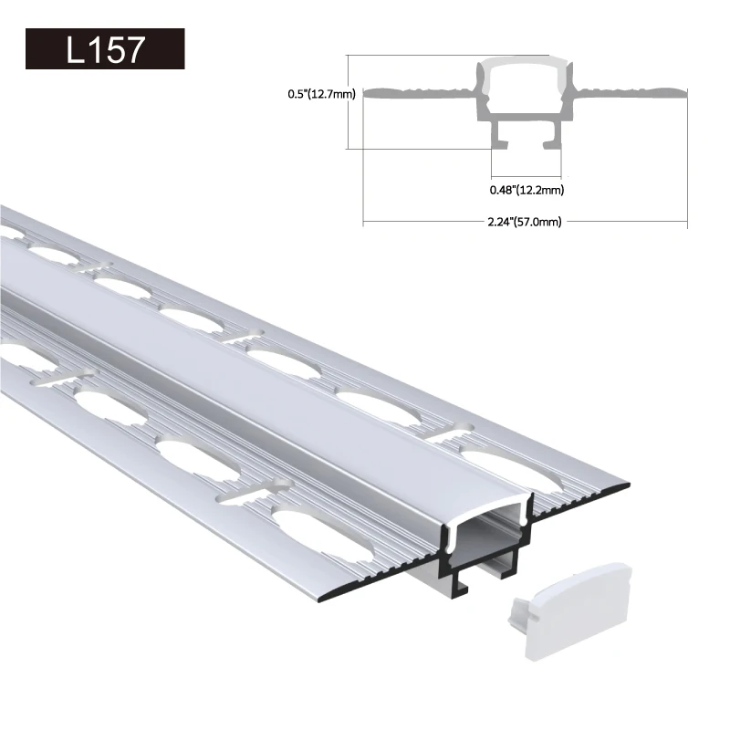 Alu Profil Extrusion Channel Recessed Drywall Plaster Gypsum Wall in ...