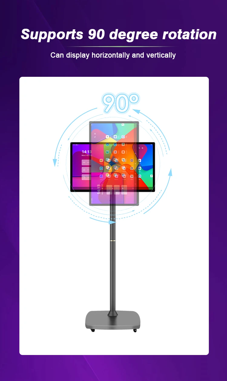 Rossmine 2024 High Quality 27inch Standby Me Live Stream Touch Screen ...