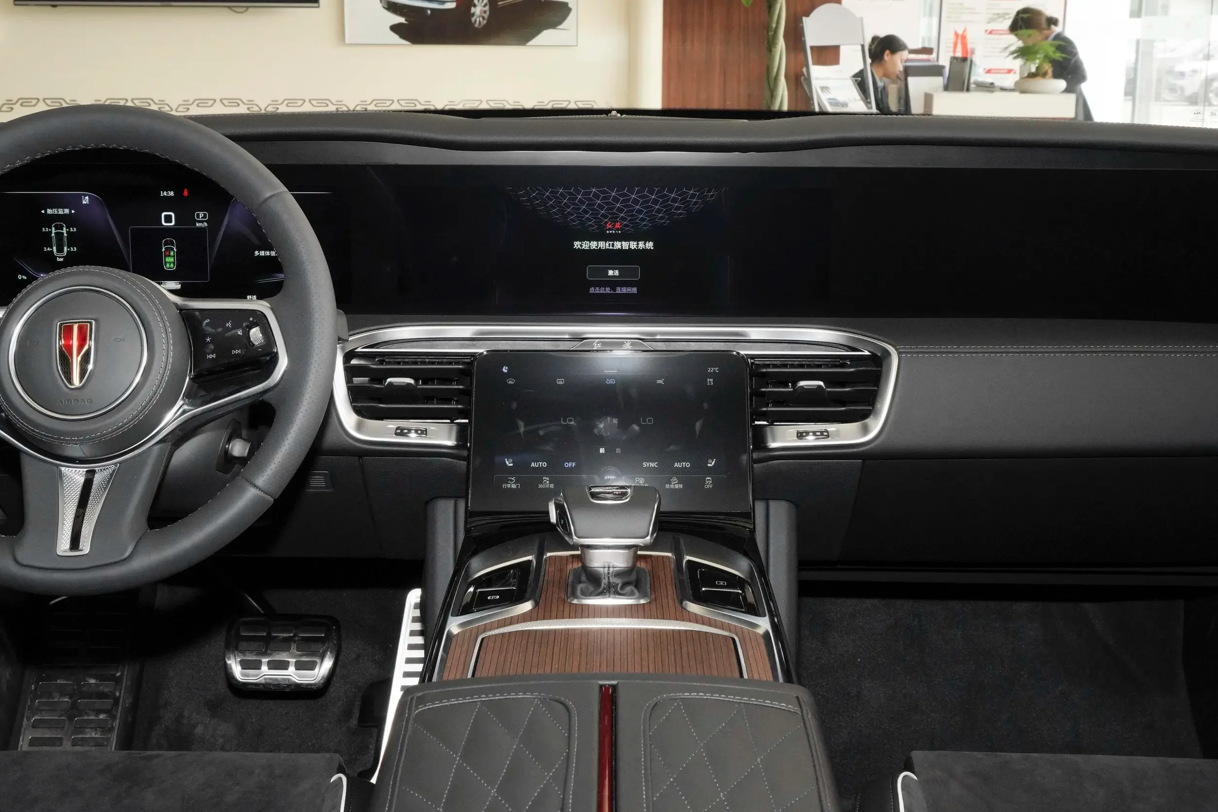 Hongqi E-hs9 2022 Revision 690km Flagship Edition 7-seat New Energy Vehicles Advance Payment ...