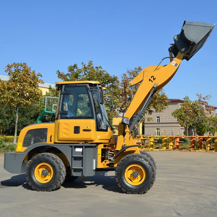 3.5 Tons Front Loader Mini Made In China Small Wheel Loader Price - Buy ...