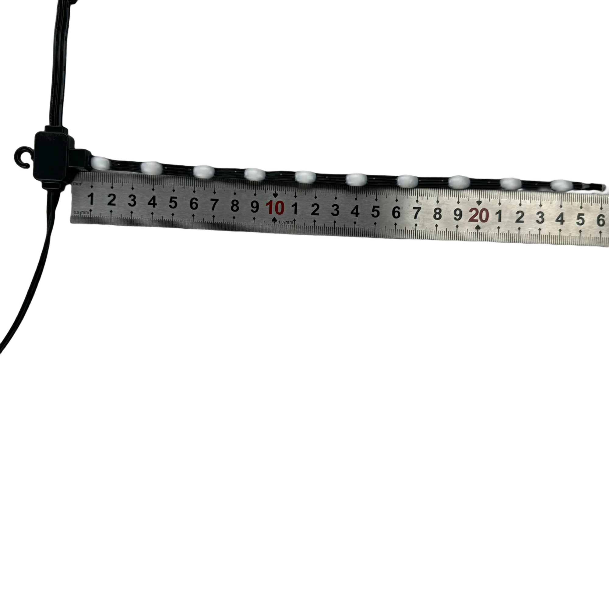 100 Pixels/string 12V RGB Smart LED Pebble Seed Icicle Light