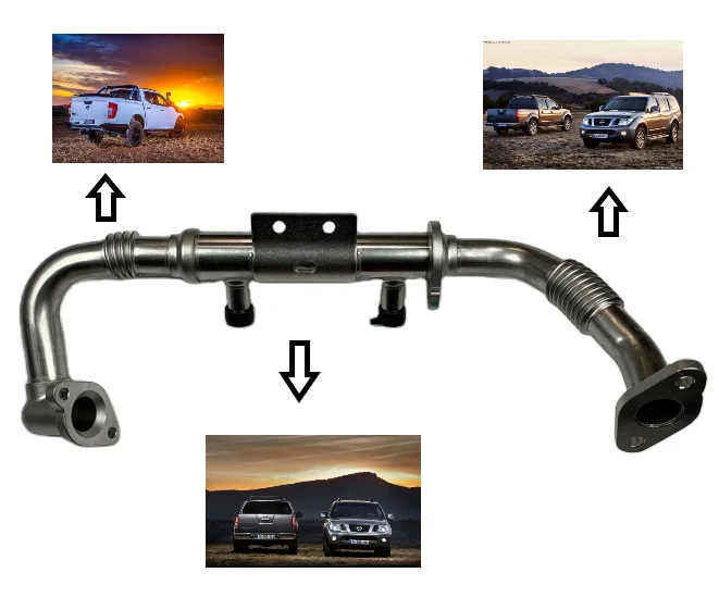 Egr Cooler For Genuine Nissan Navara D40 Pathfinder Oe No.14735-ec00d ...