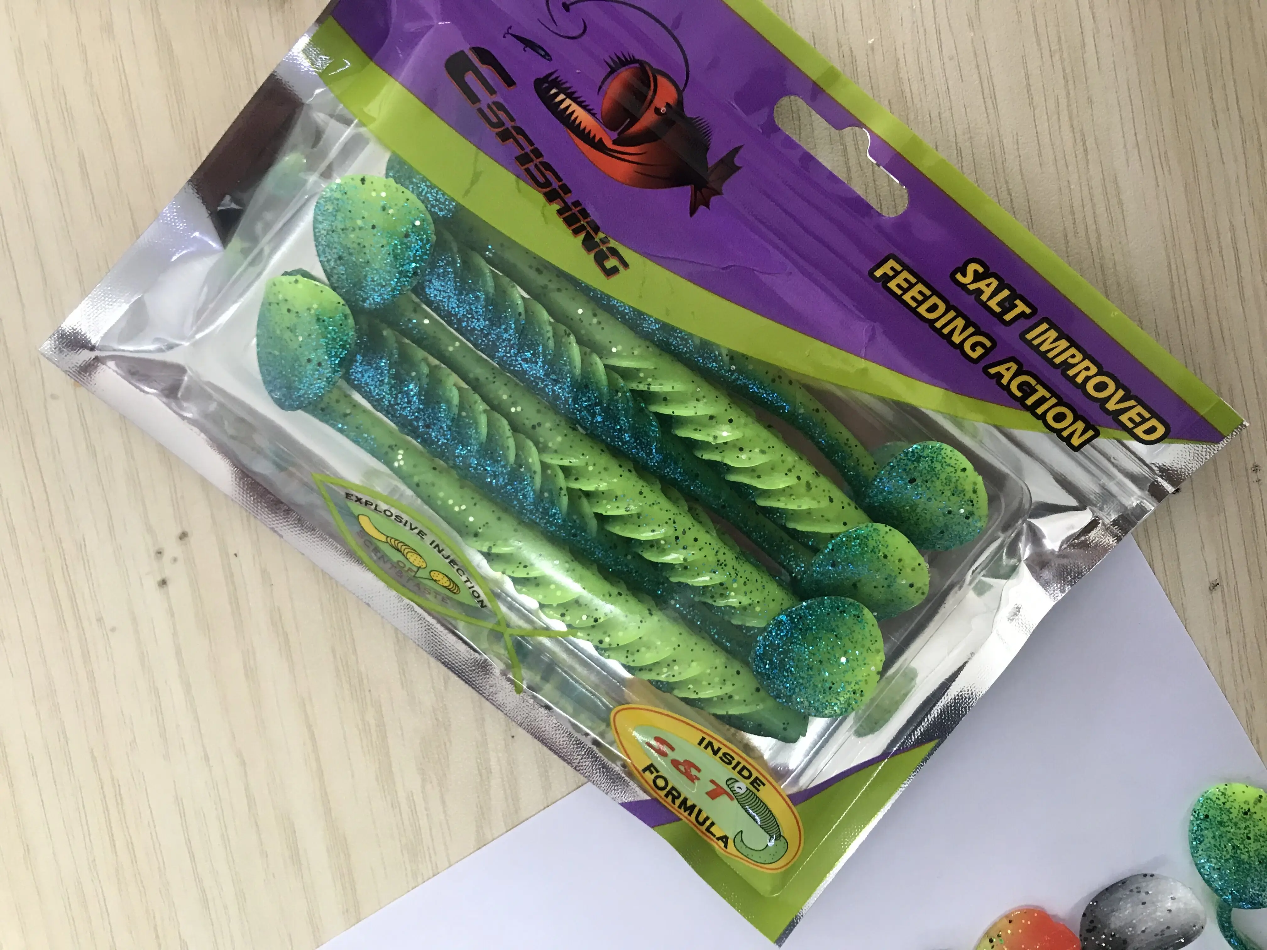 Esfishing New 2024 Ripple Shad 125mm 9g Quality Soft Lure - Buy ...