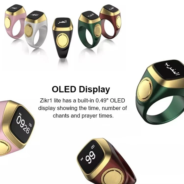Smart Ring with Tasbih Beads - Hand Counters for Prayer