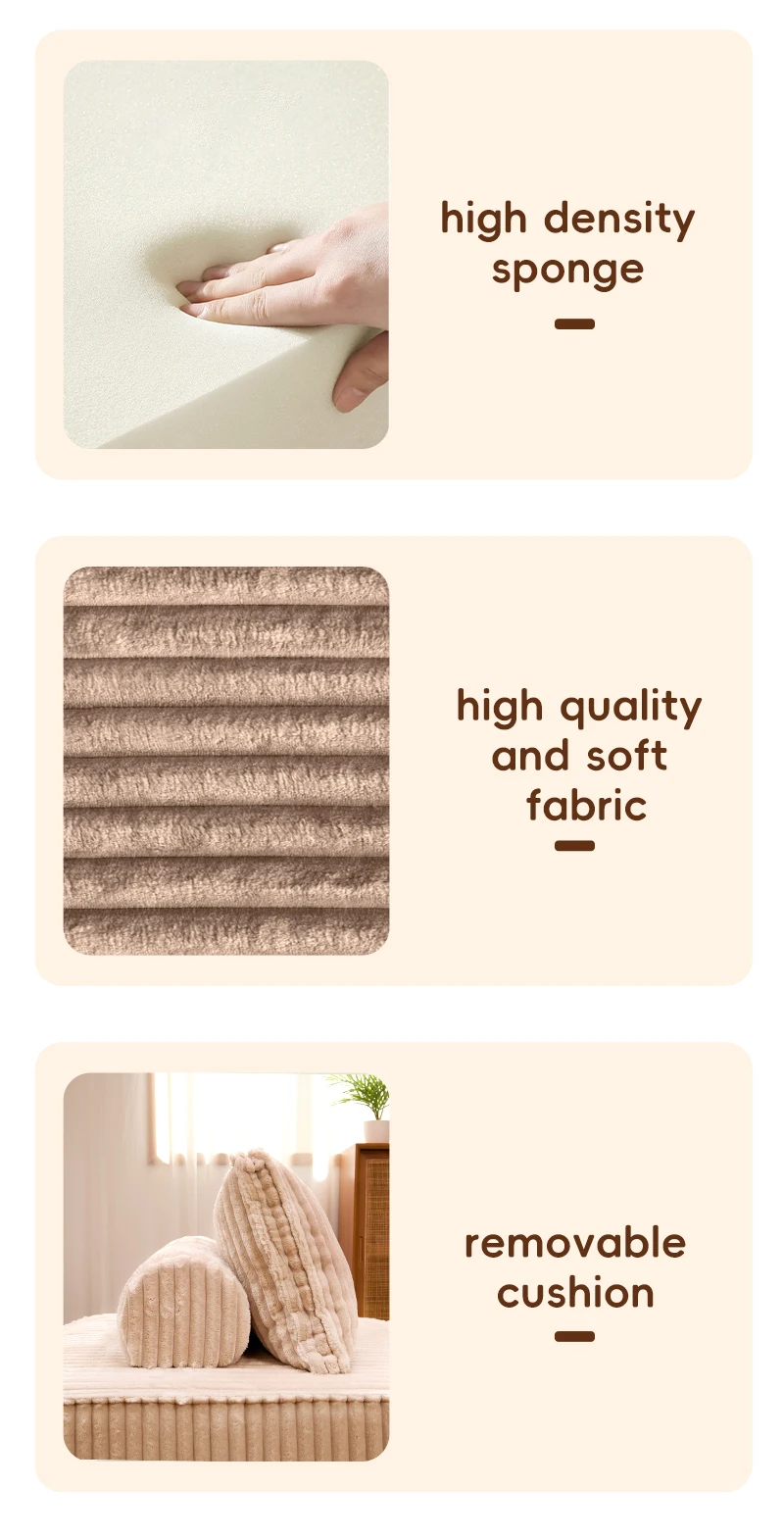 Vacuum Modular Compression Sofa - High Density Foam