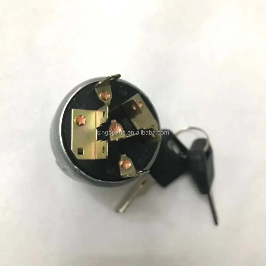 Universal Ignition Switch with 2 Keys for Case Tractors