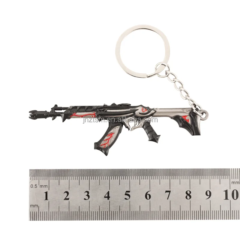 New Valorant Vct Lock In Valorant Knife Metal 8cm Keychain Mini Model ...