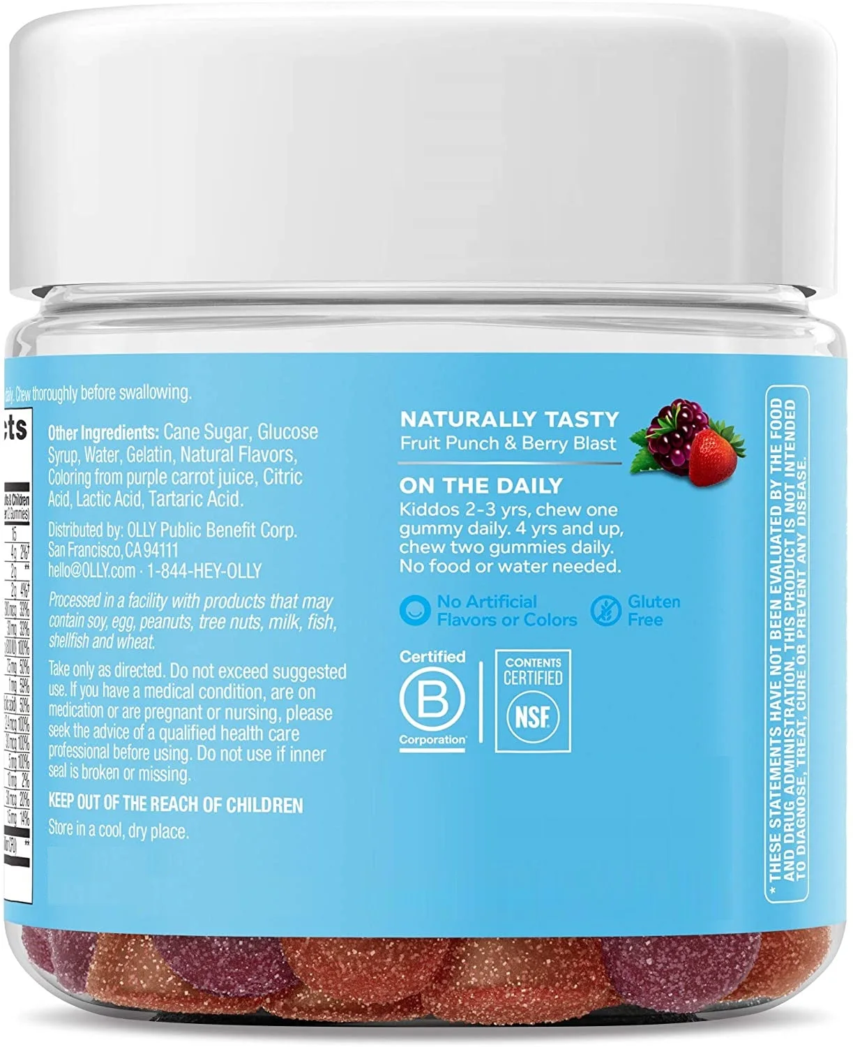 Oem Factory Sale Kids Multivitamin Gummies Bears Candy Omega 3 Dha/epa ...