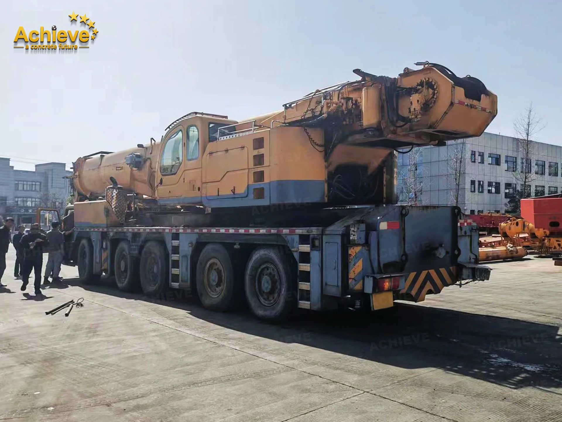 Weichai Top Brand Mobile Crane Zoomlion Qay300/Qay260/Qay180/Qay220 ...