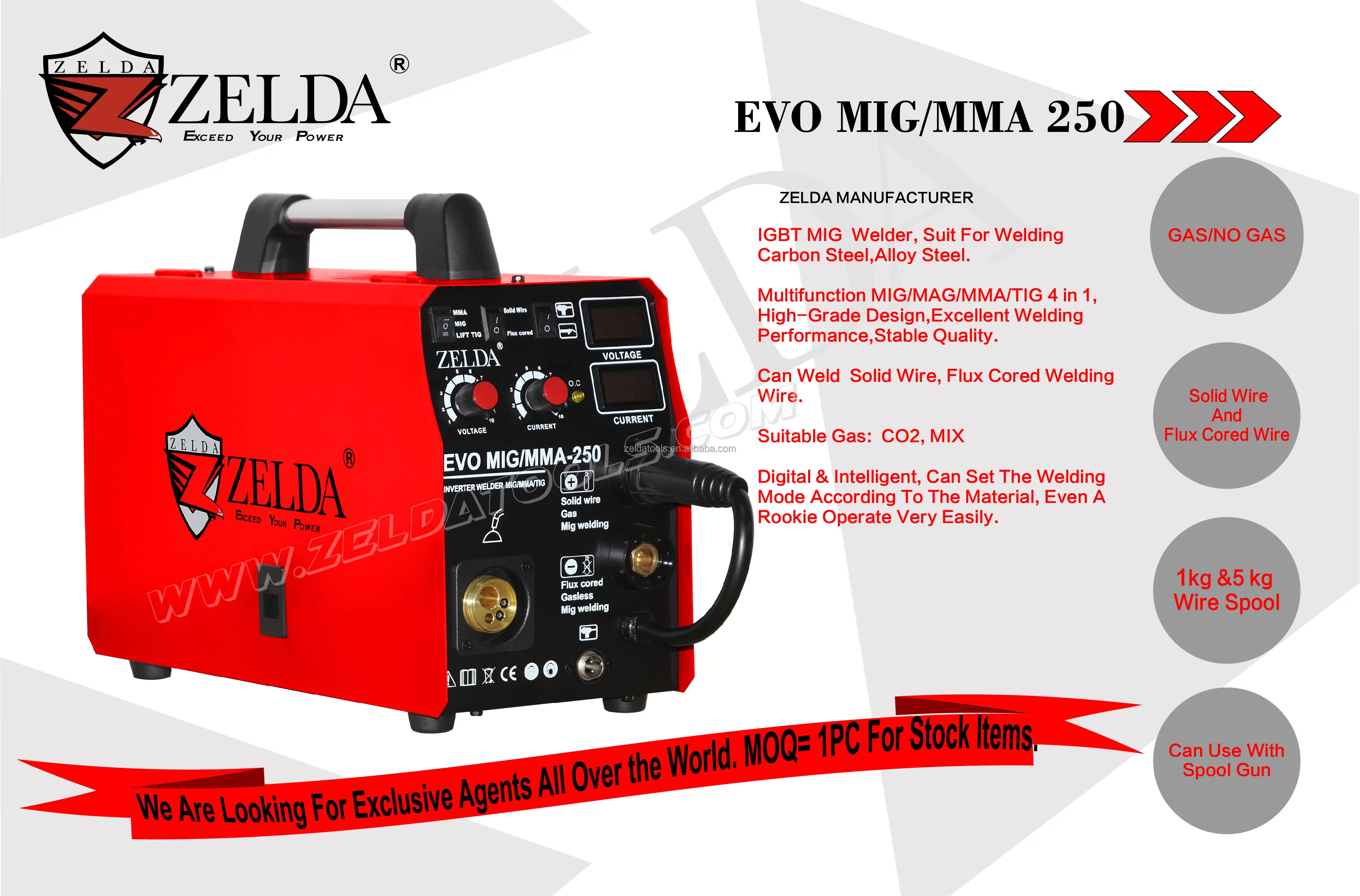 Nbc 250 Igbt Mig 250 Welding Tool - Inverter Welding Machine