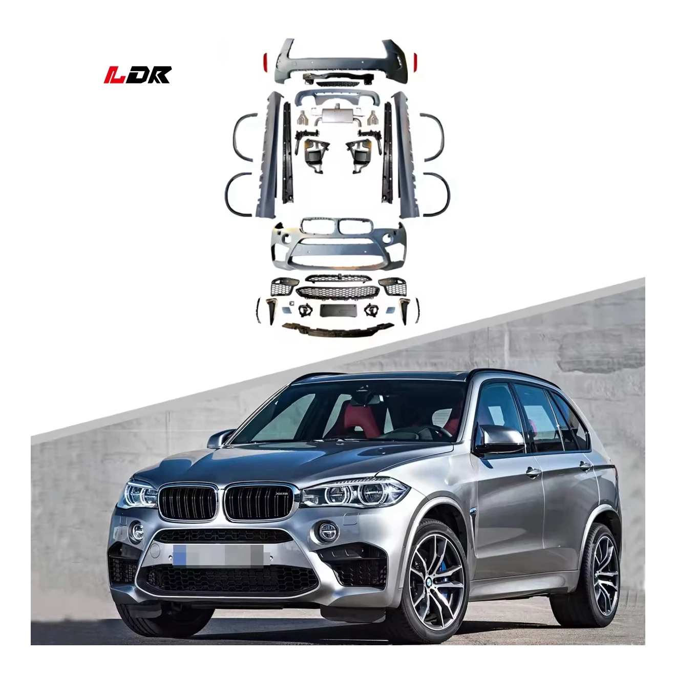 Ldr For Bmw X5 Bodykit F15 2013-2018 Upgrade To X5m Bodykit For X5m ...