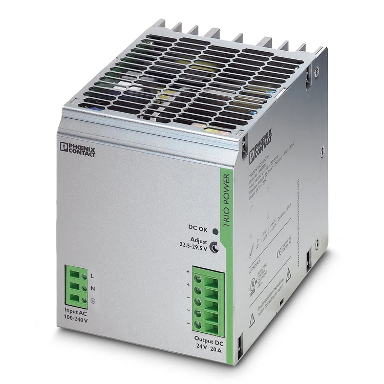 Trio-ps/1ac/24dc/20 2866381 Primary-switched Trio Power Power Supply ...