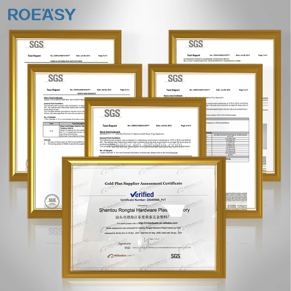 Roeasy Furniture Fitting Soft Close Gas Struts for Cabinets