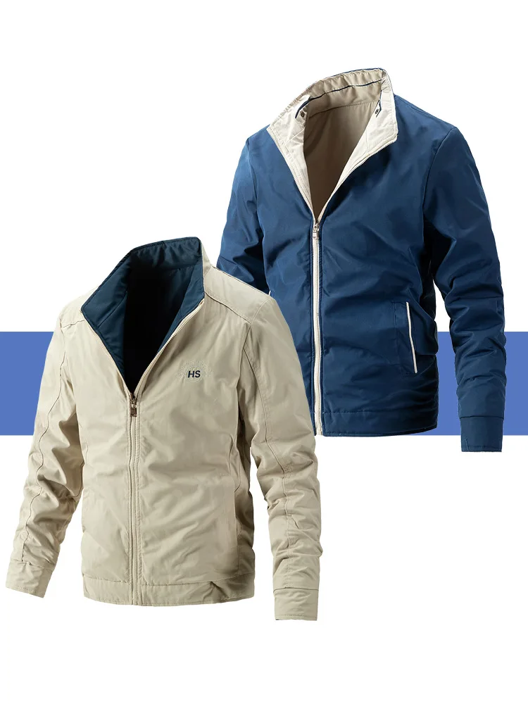New Double-sided Men Clothes New Styles Jacket Business Casual Men's ...
