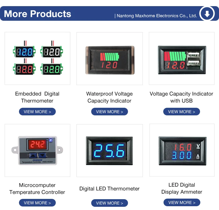 Dc Digital Ammeter & Voltmeter Display 0-200v/0-300v, Oem | Wholesale
