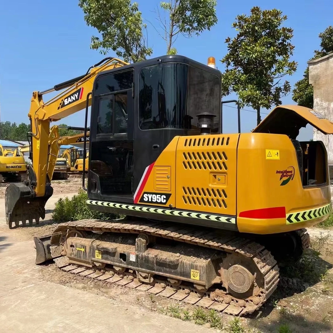 Almost Brand New Sany Sy95c Excavator With Dozer Blade - Buy 80%new ...