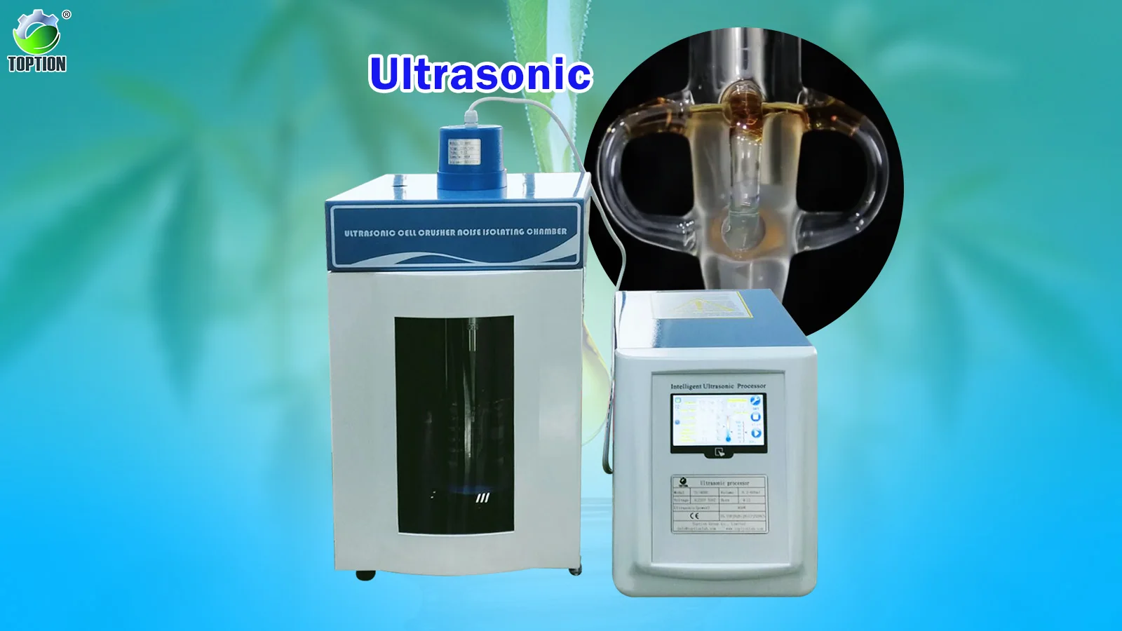 Ultrasonic Bath Homogenization - 1000W Laboratory Sonicator