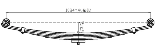 Hino Heavy Duty Truck Leaf Spring Assembly - OEM Accepted