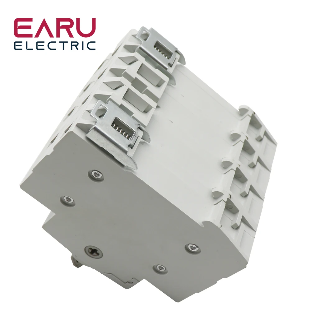 4P 40A 63A MTS Dual Power Manual Transfer Interlock Circuit Breaker Din ...