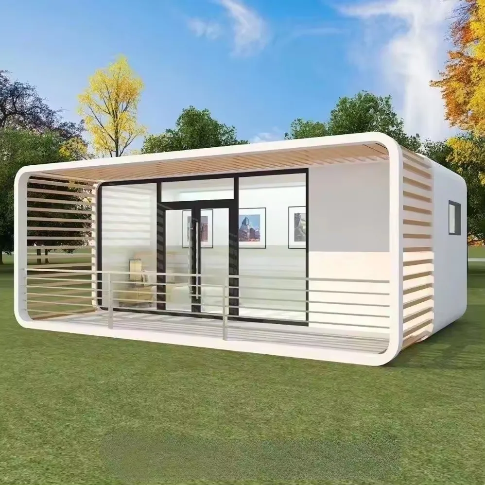 20ft And 40ft Modular House Indoor Home Office Pod Apple Cabin Office ...