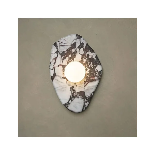 Minimalist Design Natural Stone Marble Decoration Handicraft Lumi S ...
