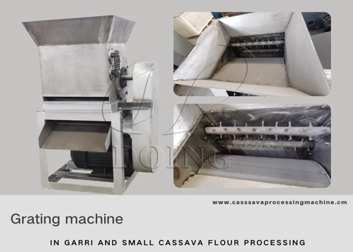 500kg/h-1t/h Cassava Grinding Machine - Garri & Flour Making