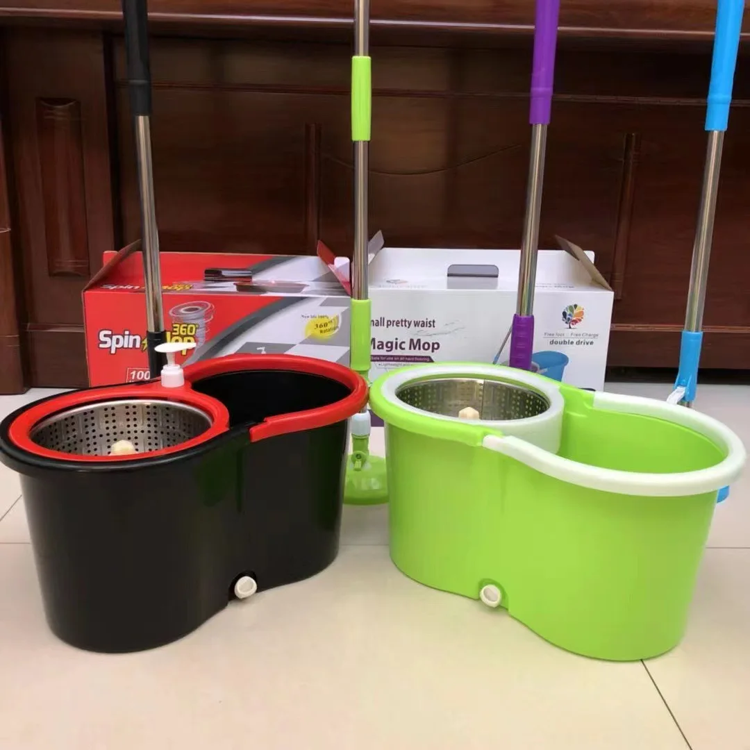Floor Cleaning Bucket O-Cedar Easywring Spins Mop Set