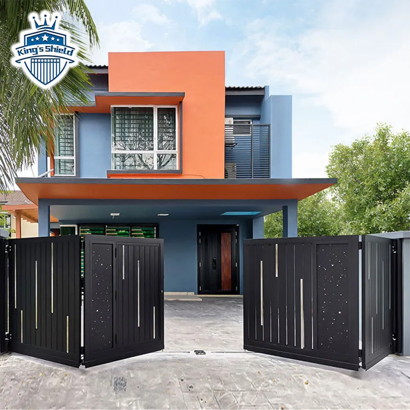 Driveway Slat Privacy Mansion Main House Bifold Type Villa Electric ...