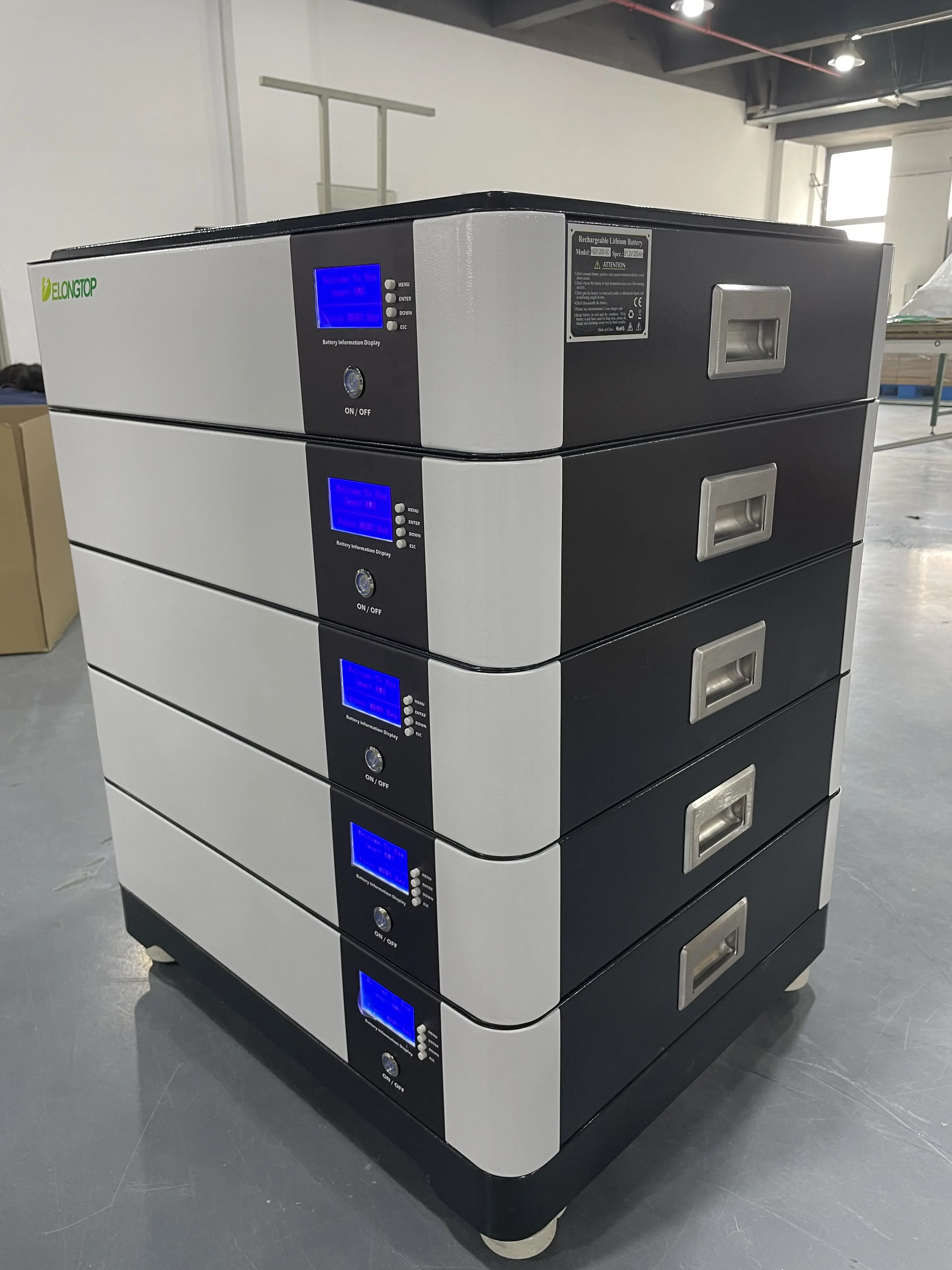 50kw Battery 50kwh Home Solar Battery 48v 1000ah 51.2v 16s With Bms ...