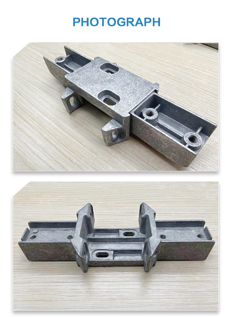 Office Desk Frame Connector Aluminium Alloy 2 Way Pipe Connector Office ...