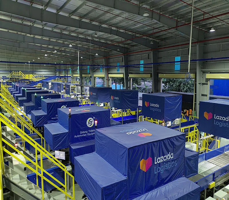 Automatic Sorting Parcel Machine Dws System Conveyor Dws Sorting Line ...