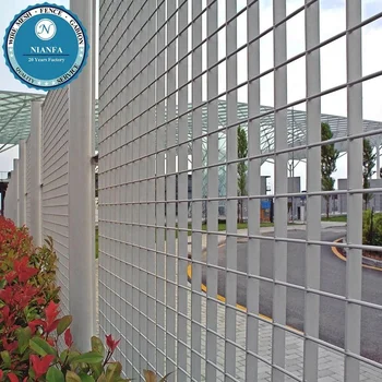Boundary Wall Grill Design Grillage Hoarding/ Hot Dipped Galvanized ...