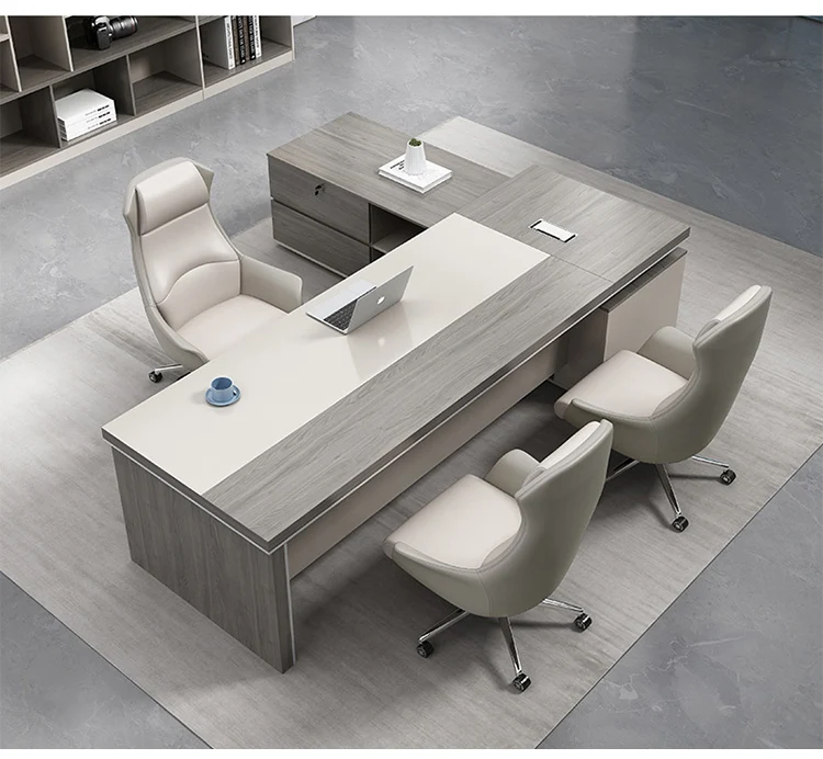 Minimalist Modern Office Table Photos for Boss Executive Desk