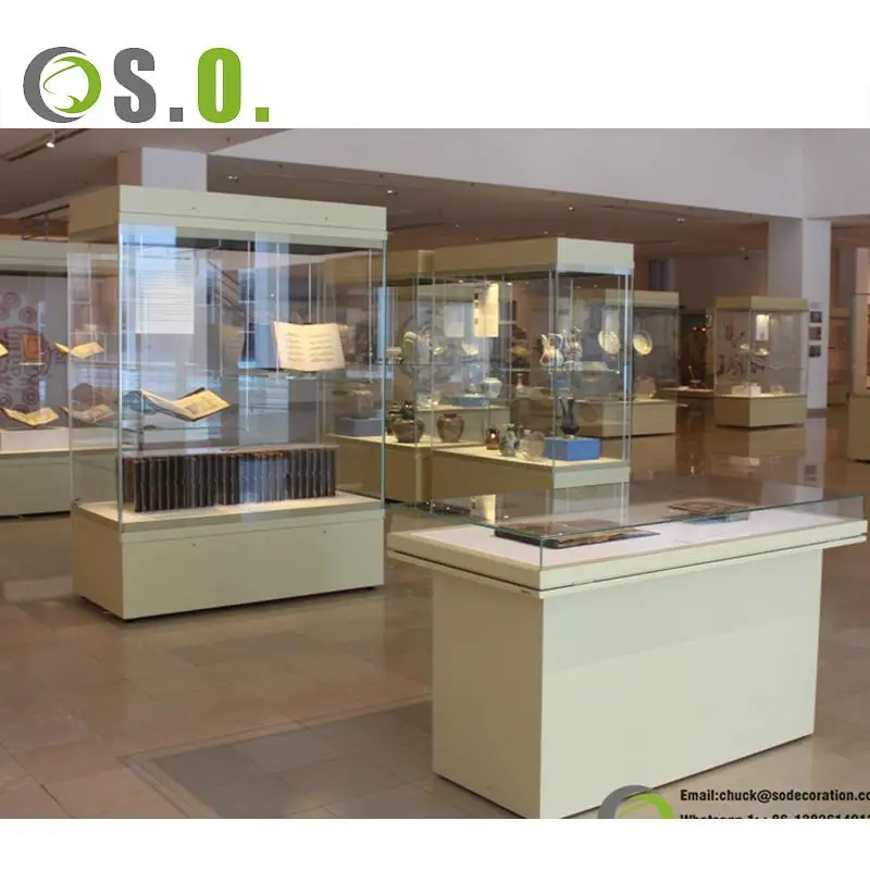 Museum Display Showcase Toy Display Cabinet Counter Top Display Stands ...