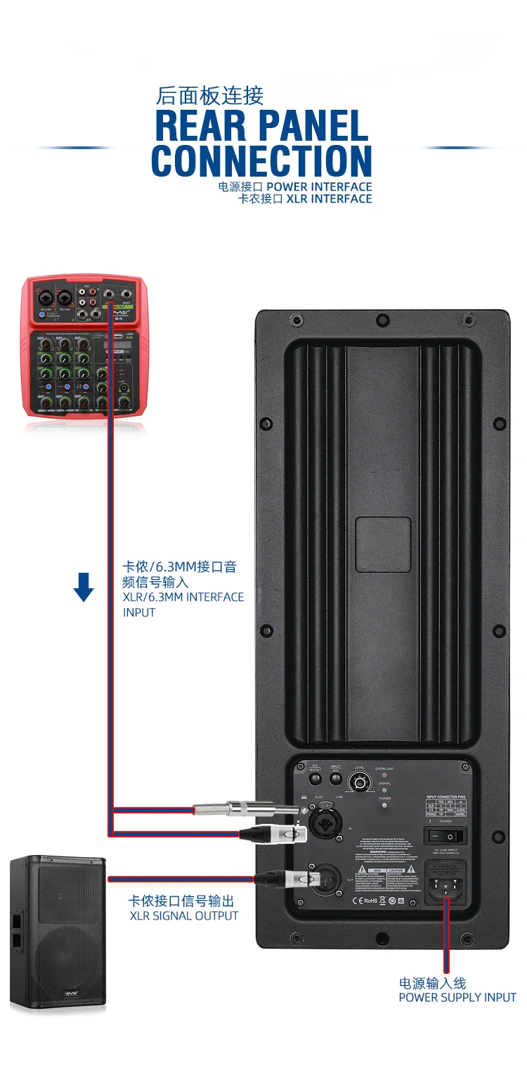 Class D Module Professional Power Amplifier Module - Buy Power Board ...
