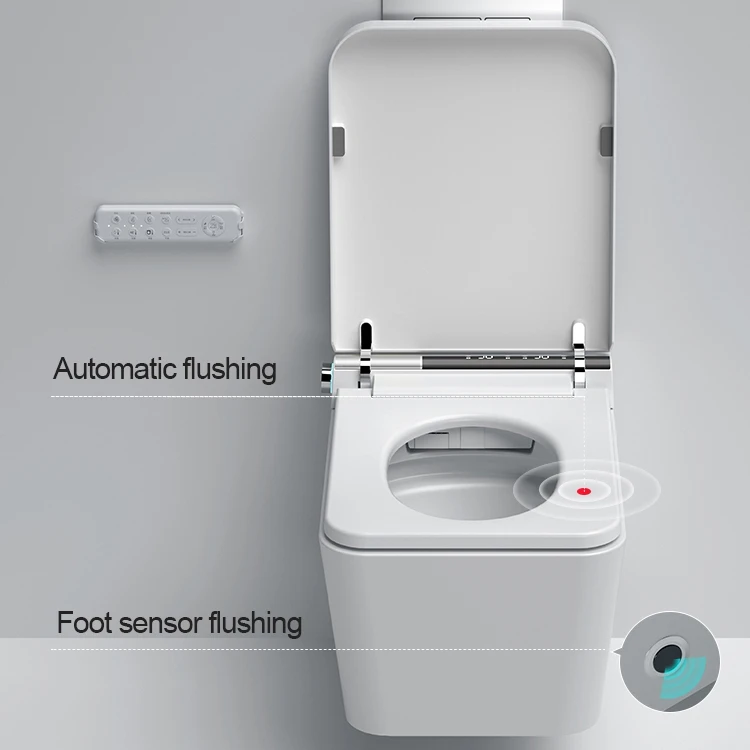 Smart Toilet with Self Clean - Heated Seat & Remote Control