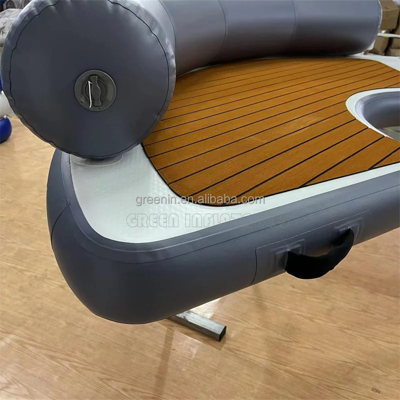 GREEN Inflatables Custom Water Floating air Pontoon Island Platform bar ...