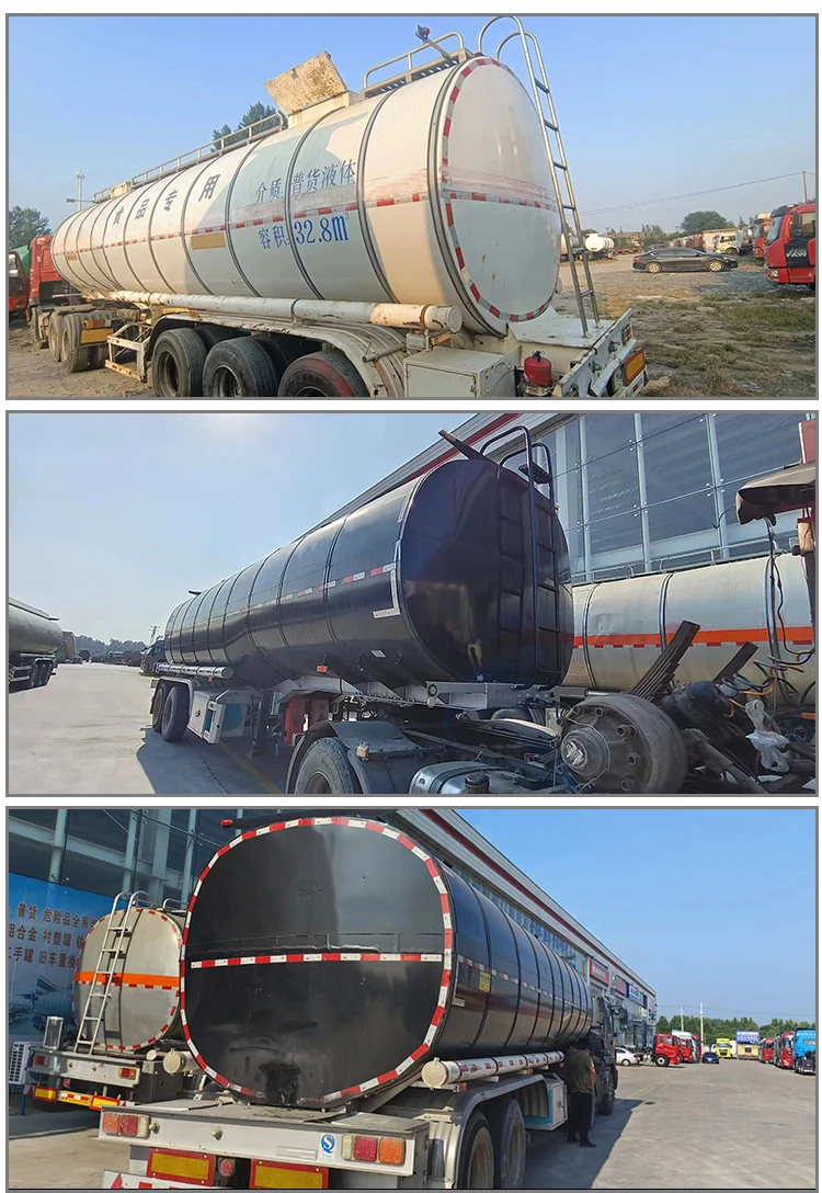 Fuel Tank Semi-trailer Milk Tank Truck Second Hand Water Tank For Sale ...