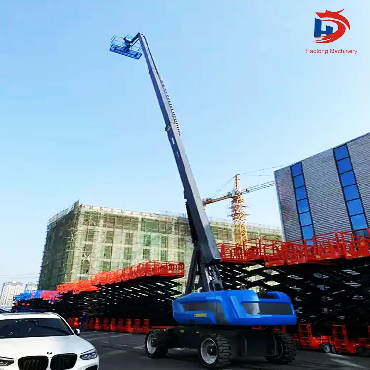 Large Working Radius Customized 360 Degree Telescoping Lift Work ...