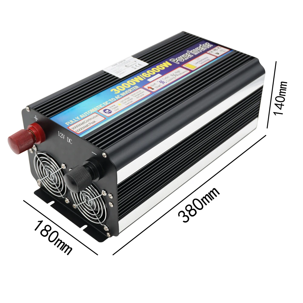 UKCA Sockets 3000W 6000W 12V DC to 230V AC Inverter for Home| Alibaba.com
