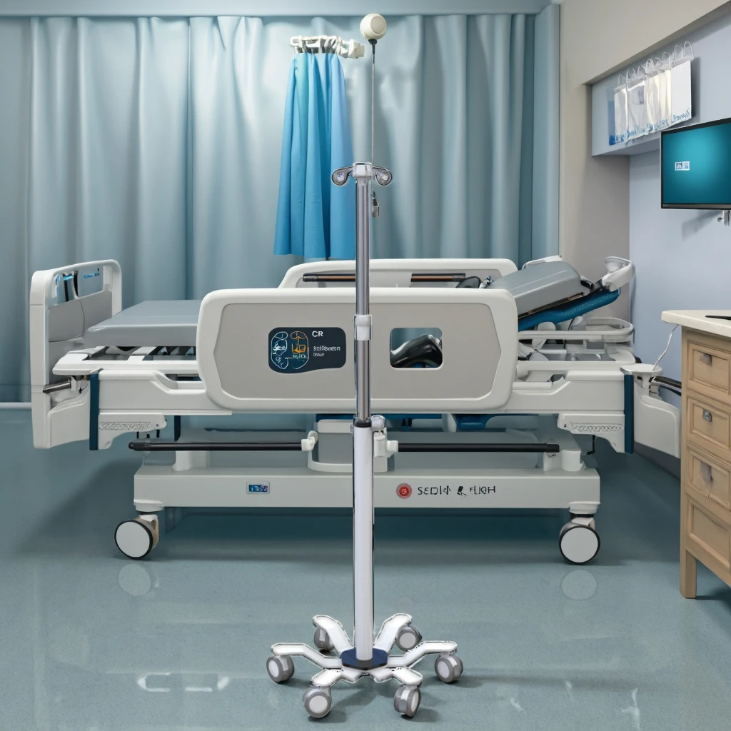 Portable And Adjustable Modern Luxury Iv Stand For Medical & Hospital ...
