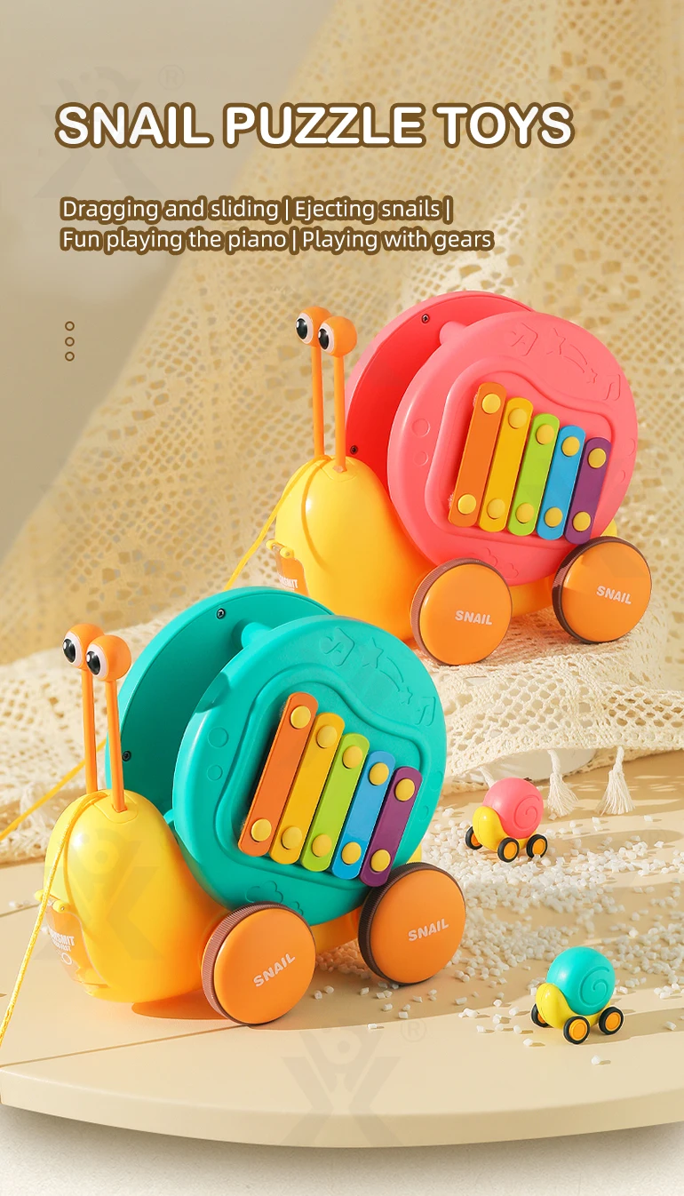 Chengji Baby Educational Plastic Gear Walking Animal Toys