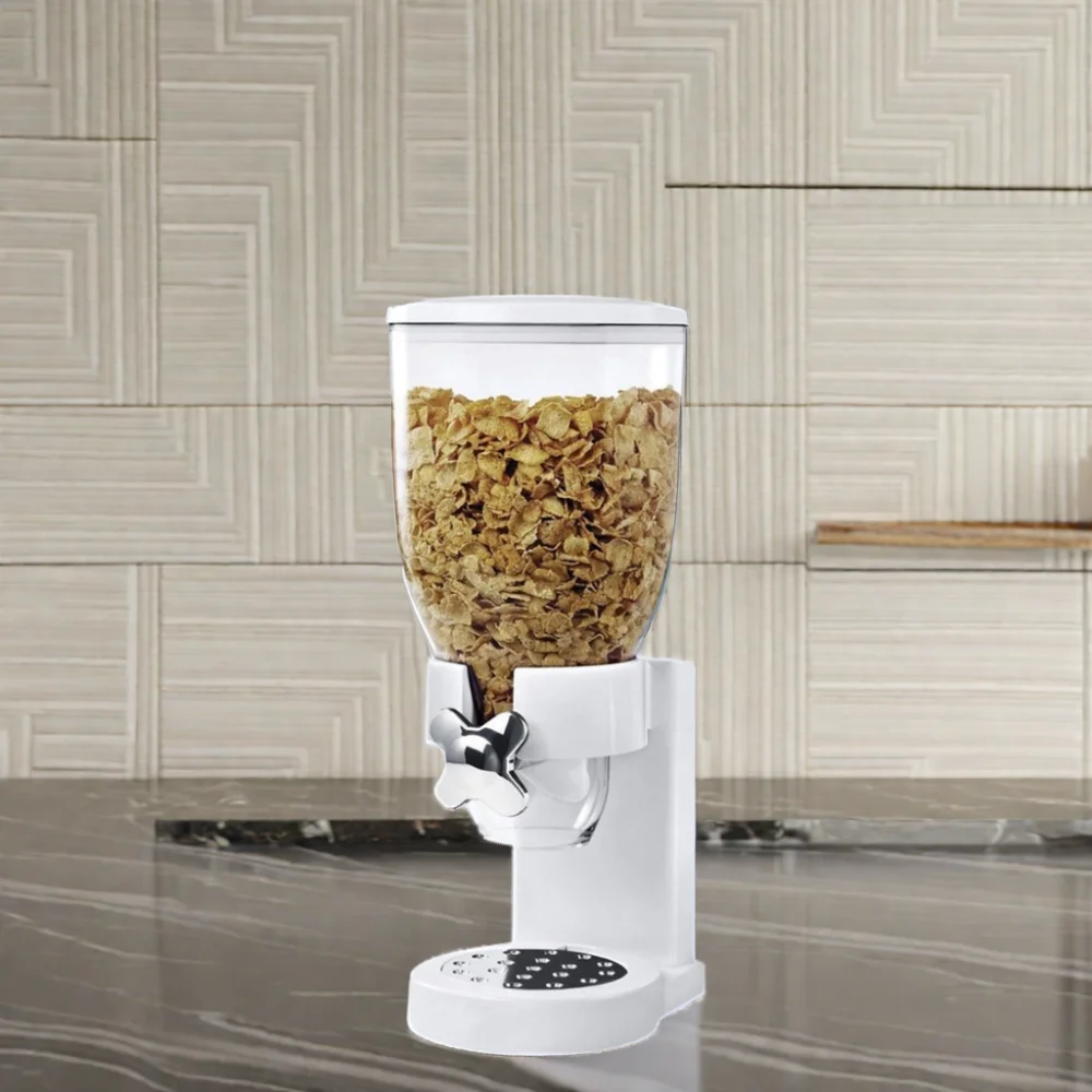 Double headed cereal upright plastic cereal machine grain distributor ...