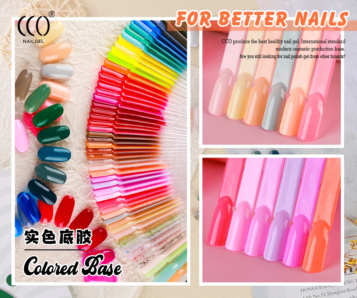 Rubber Base For Nail 60 Colors Gel Free Sample Rubber Base Gel Polish ...