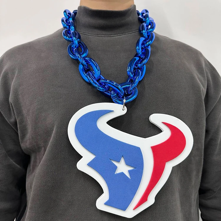 Custom Championship Large Award Necklace Stacked 3d Eva Foam Big Logo ...